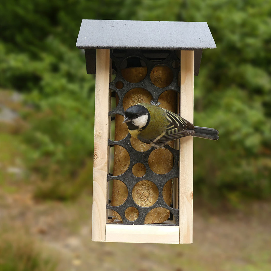 Peckish Woodland Feast Energy Ball Tower Feeder - Wild Bird Feeders ...