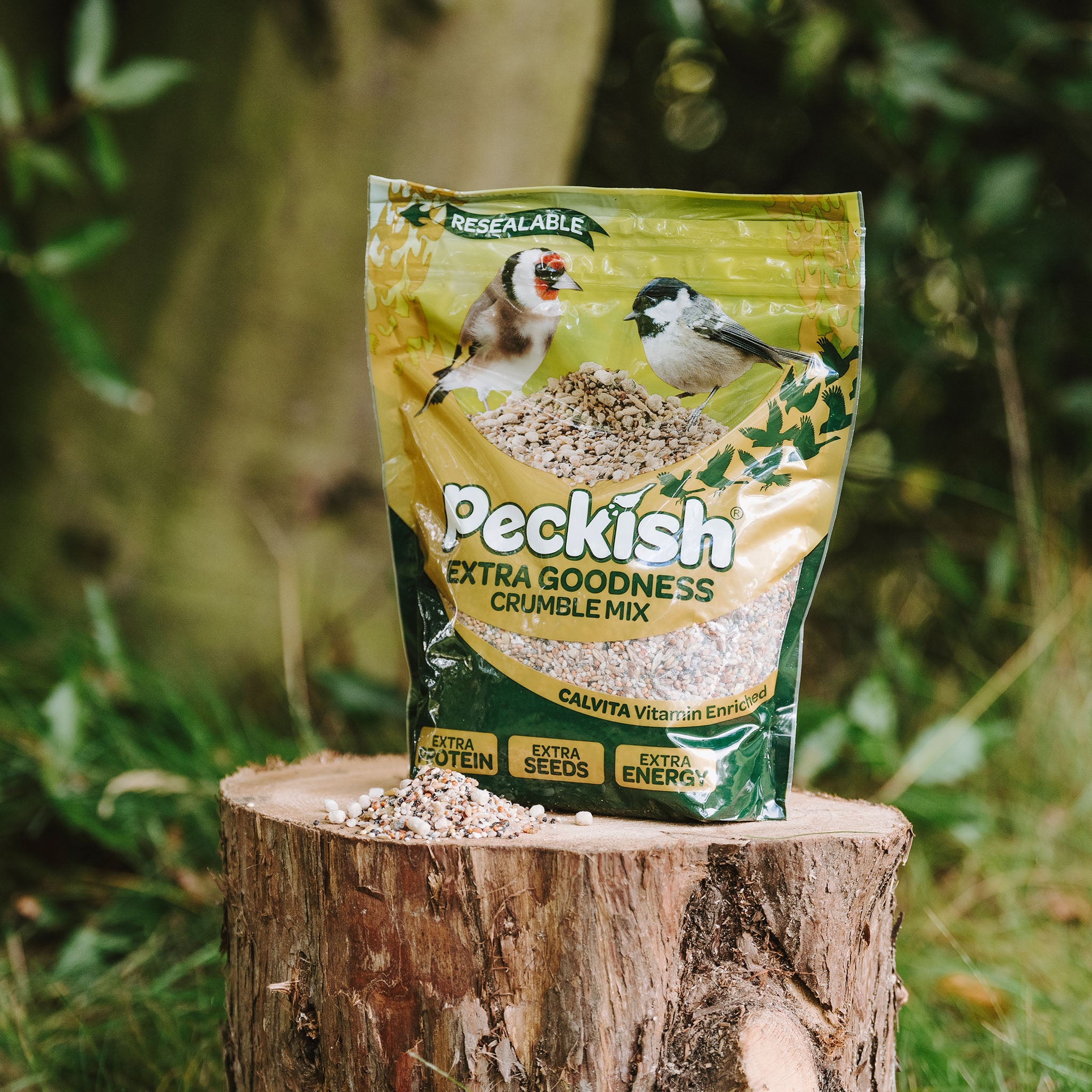Peckish Extra Goodness Crumble Mix - Wild Bird Food – Peckish UK