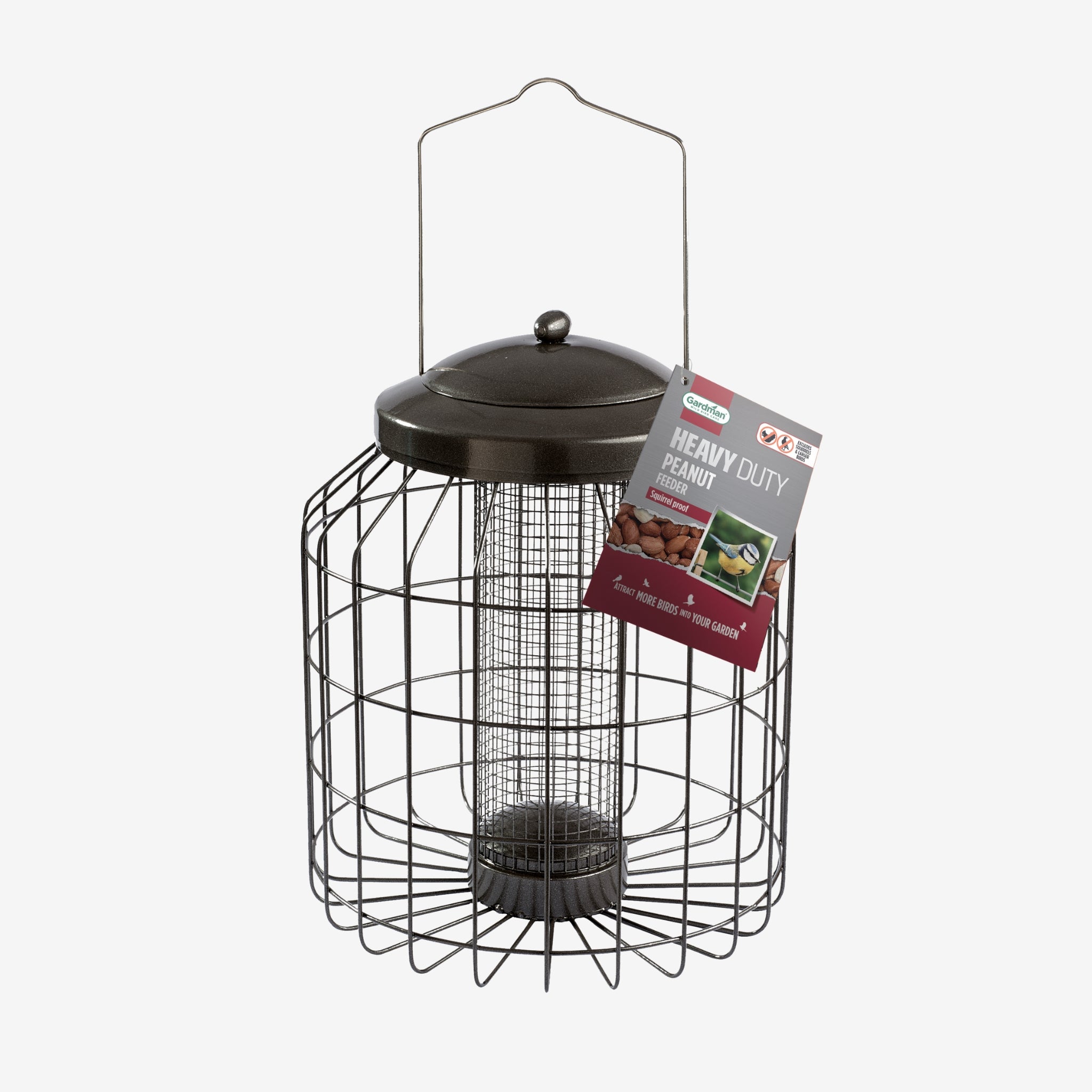 Gardman Heavy Duty Squirrel Proof Peanut Feeder – Peckish UK